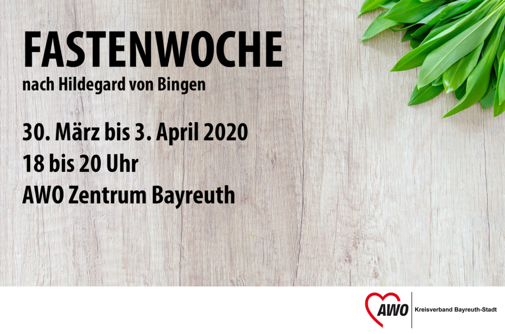 AWO gesund: Fastenwoche nach Hildegard von Bingen (mit Anmeldung) | AWO ...
